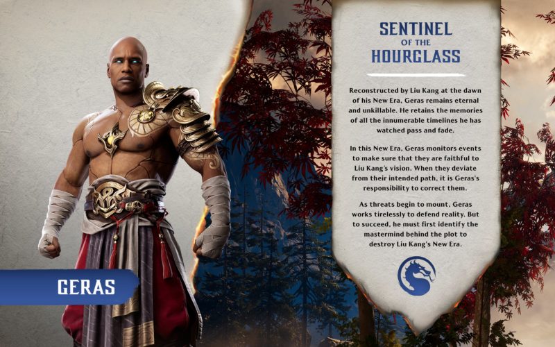 Biography Released for “Sentinel of the Hourglass” Geras – Kamidogu